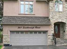 Custom Acrylic House Numbers amp; Address Letters in Toronto Canada