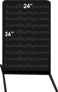 Metal Sign Holders - Lawn Yard Bag Signs in Toronto - Advertising ...